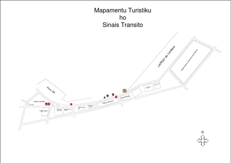 Pontos Turísticos e Serviços em Dili | PDF