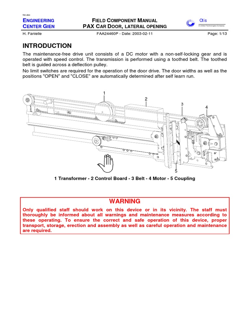 Otis Engineering Center Gien Field Component Manual PDF | PDF | Belt ...