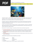 Ecosistema Acuático ... | PDF | Agua dulce | Ecosistema