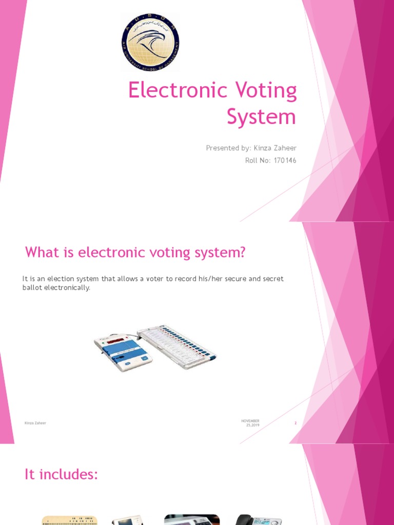 Electronic Voting System | PDF | Electronic Voting | Group Decision Making