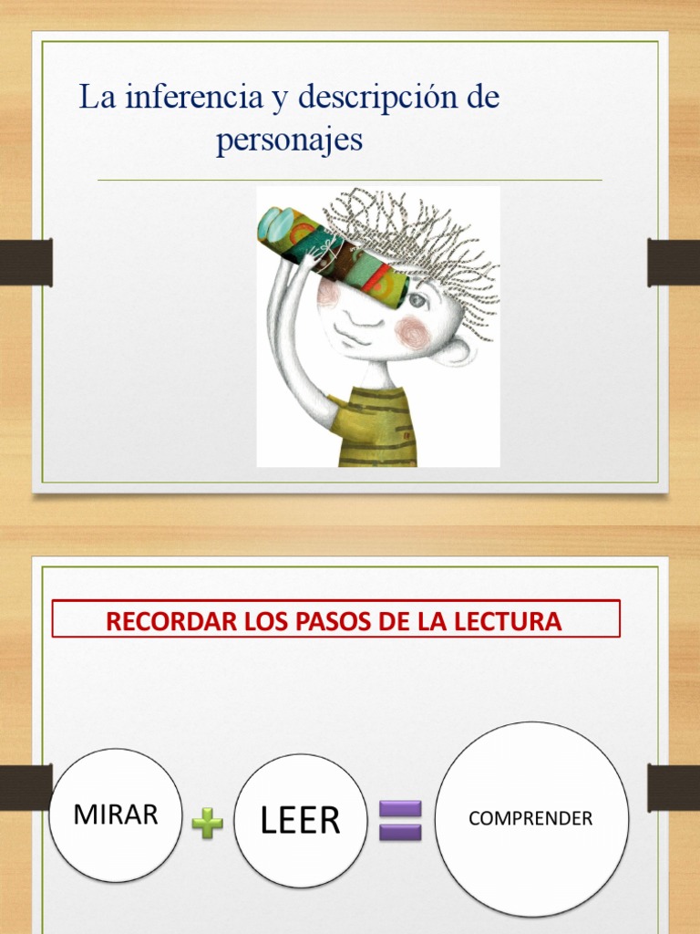 Descripción de Personajes para Niños | PDF