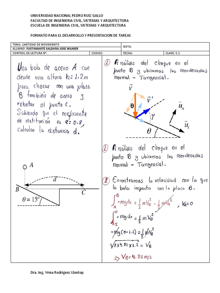 Choque Oblicuo | PDF