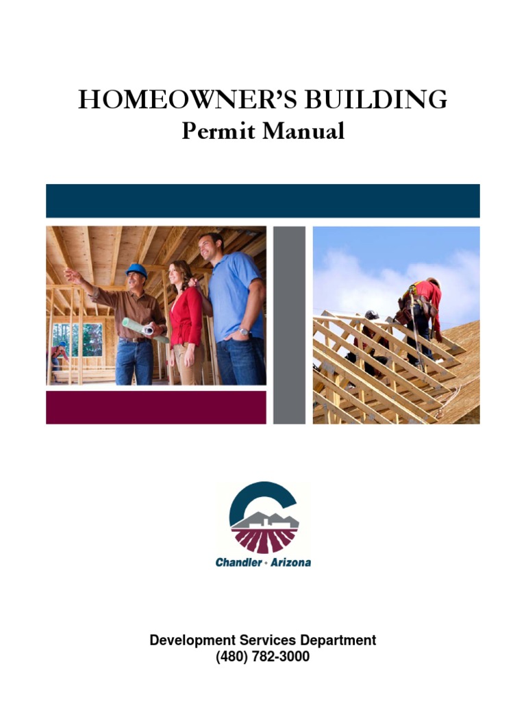 Chandler Homeowner Permit Guide | PDF | Fireplace | Garage (Residential)