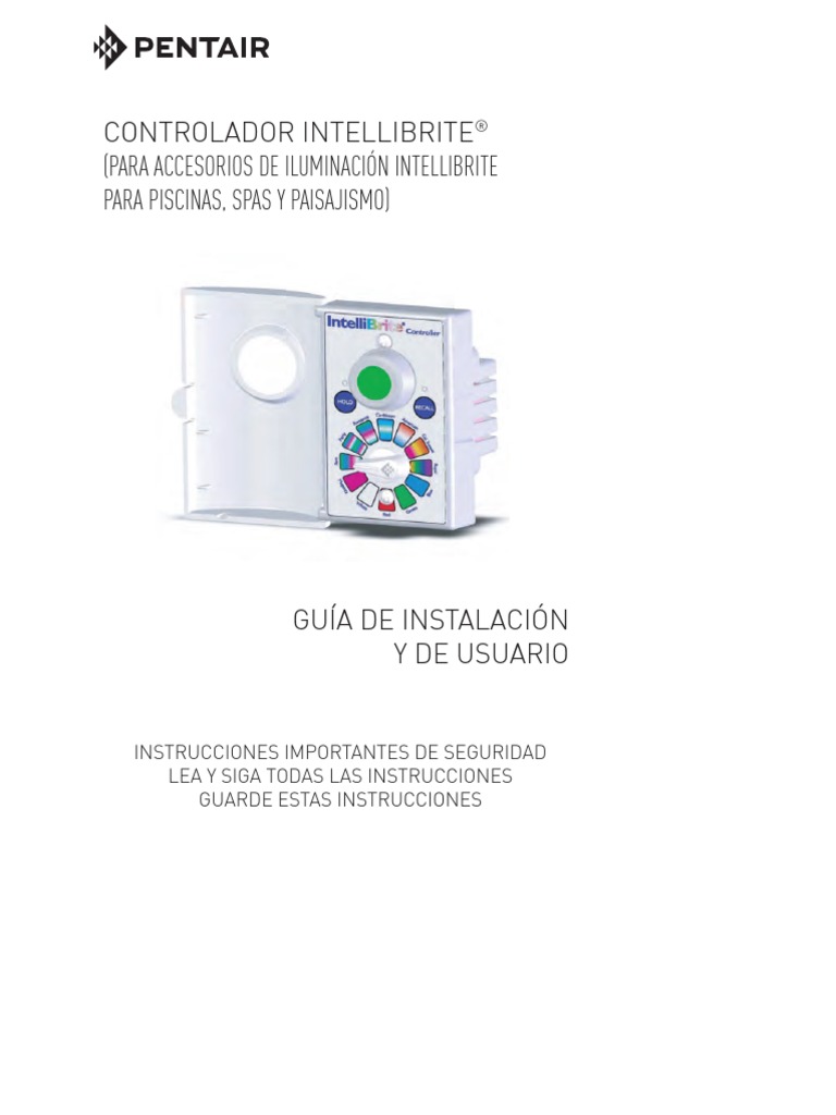Controlador Intellibrite PDF | PDF | Diodo emisor de luz | Color