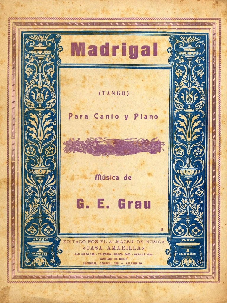 Madrigal PDF | PDF