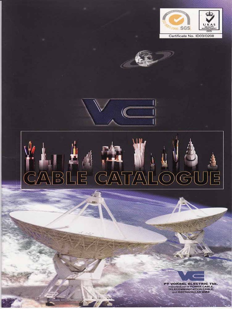 Voksel Cable Catalogue | PDF