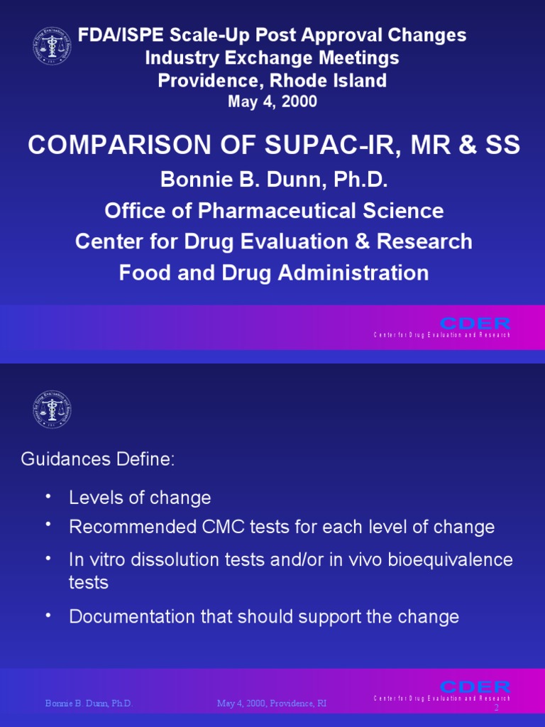 Comparison of Supac-Ir, MR & Ss | PDF | Chemistry | Health Care