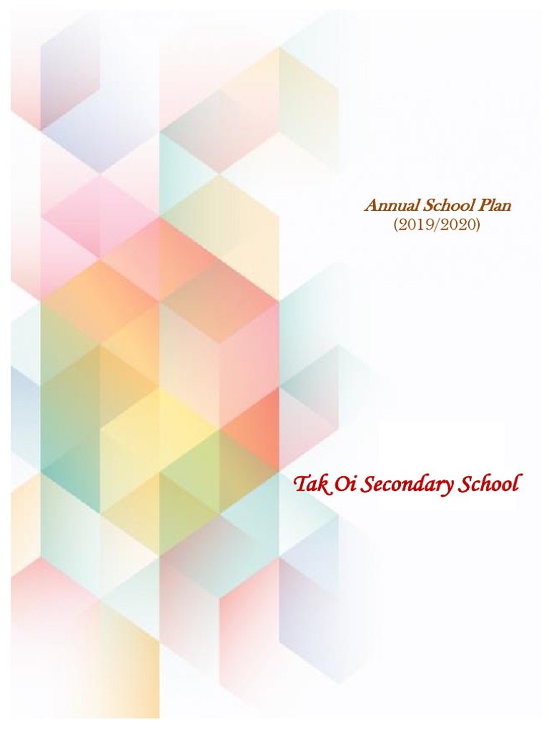 Annual School Plan 1920 | Download Free PDF | Teachers | Educational ...