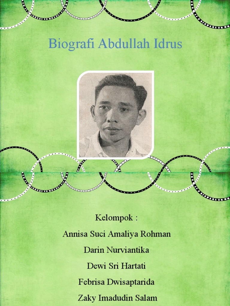 Biografi Abdullah Idrus 2 | PDF