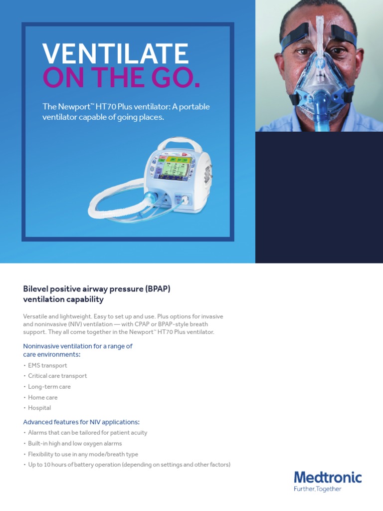 Newport ht70 Plus Bpap Capability Information Sheet | PDF | Breathing ...