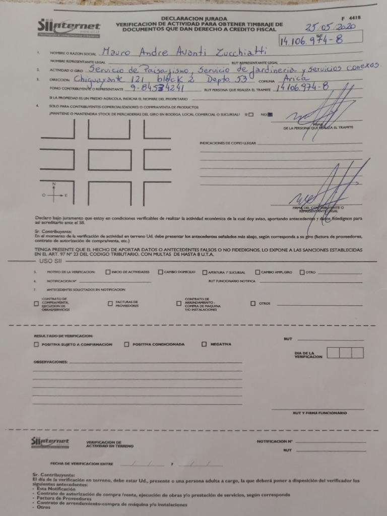 Formulario 4418 PDF | PDF | Business