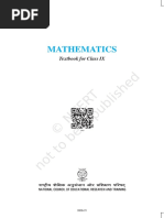 Class9 Maths Theorems Formulas | PDF