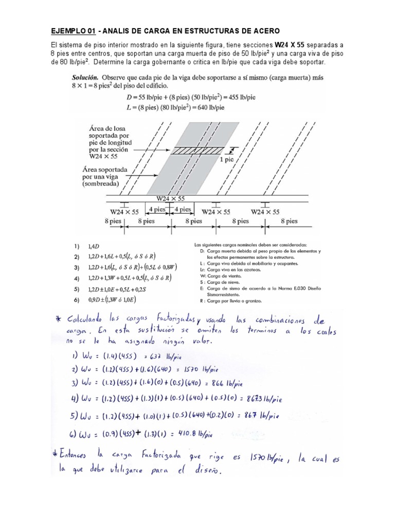 4r. Introducción Al Diseño de Elementos de Acero - Ejercicio | PDF
