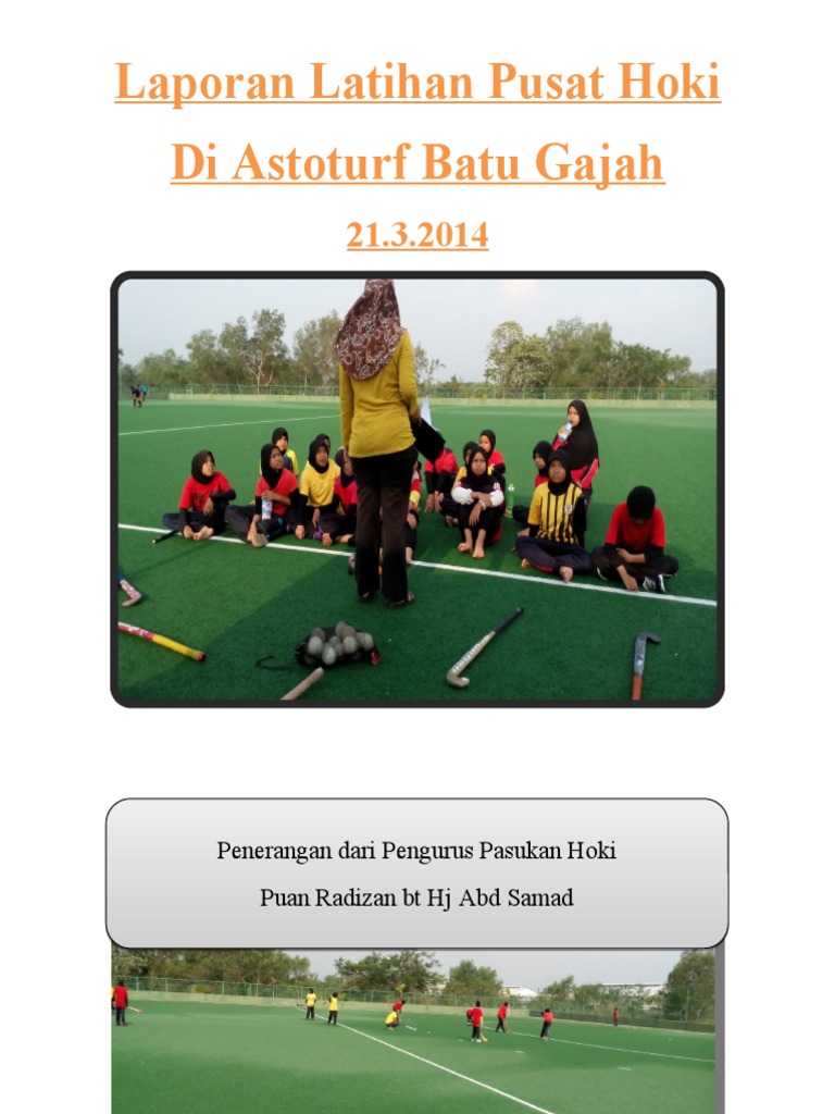 Laporan Latihan Pusat Hoki | PDF