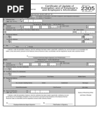 BIR S1905 - Registration Update Sheet PDF | PDF | Government