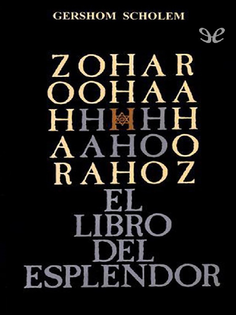 Zohar, El Libro Del Esplendor | PDF | Zohar | Kábala