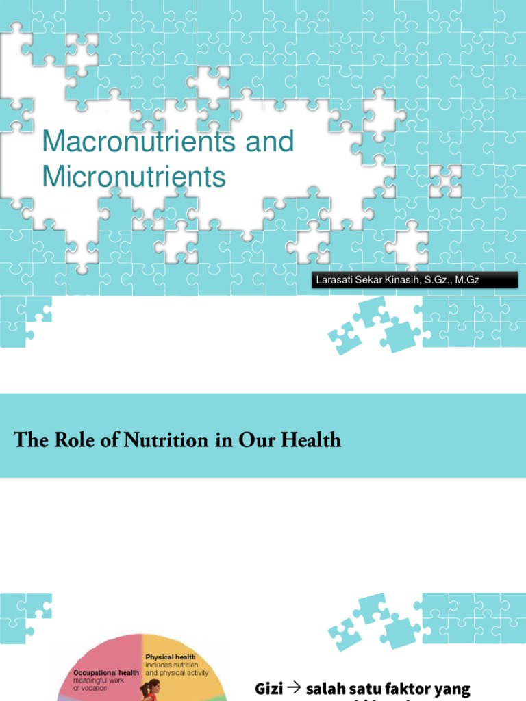 Makro Dan Mikro Nutrien | PDF