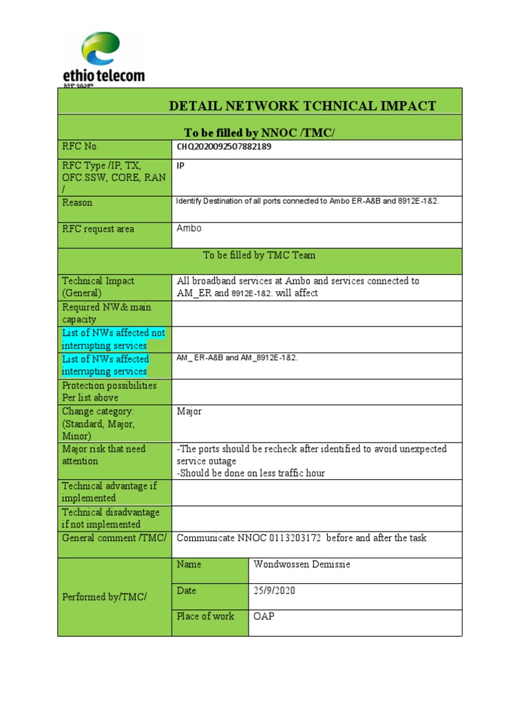 Technical Impact Templet CHQ2020092507882189 | PDF