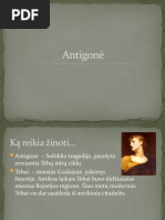 Sofoklis Antigone Knygos Aprasymas | PDF