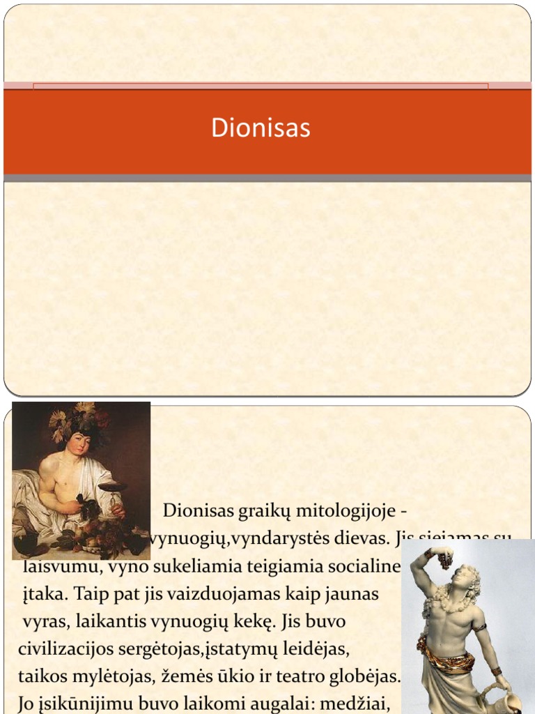 Dionisas | PDF