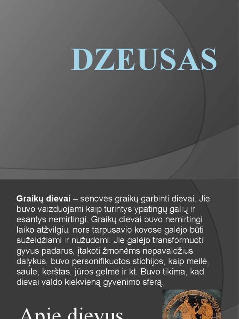 Dzeusas | PDF