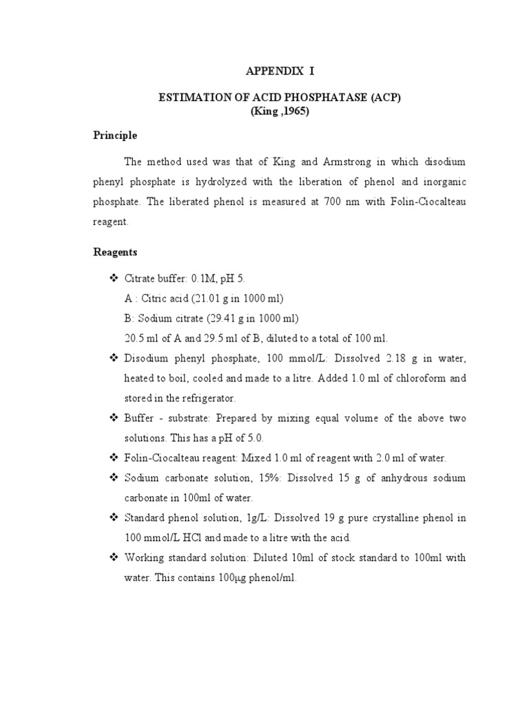 Appendices Final | PDF | Sodium Hydroxide | Buffer Solution