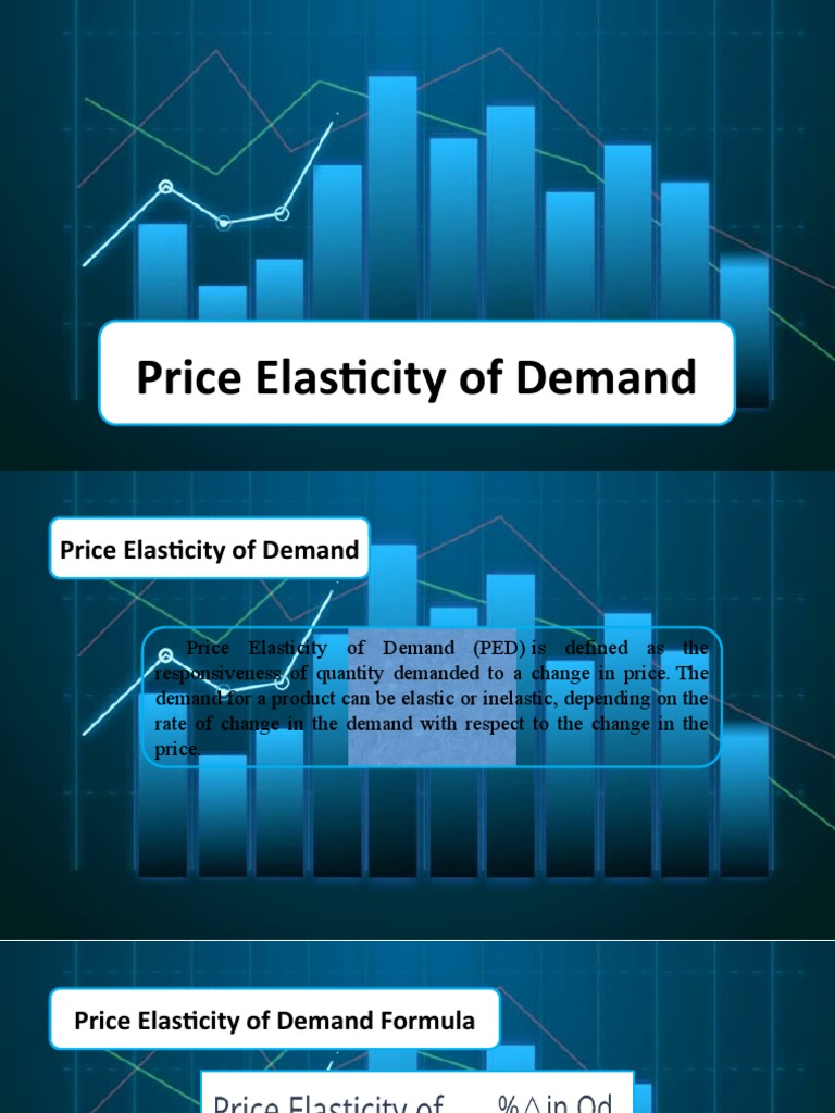 Price Elasticity of Demand | PDF | Price Elasticity Of Demand | Demand