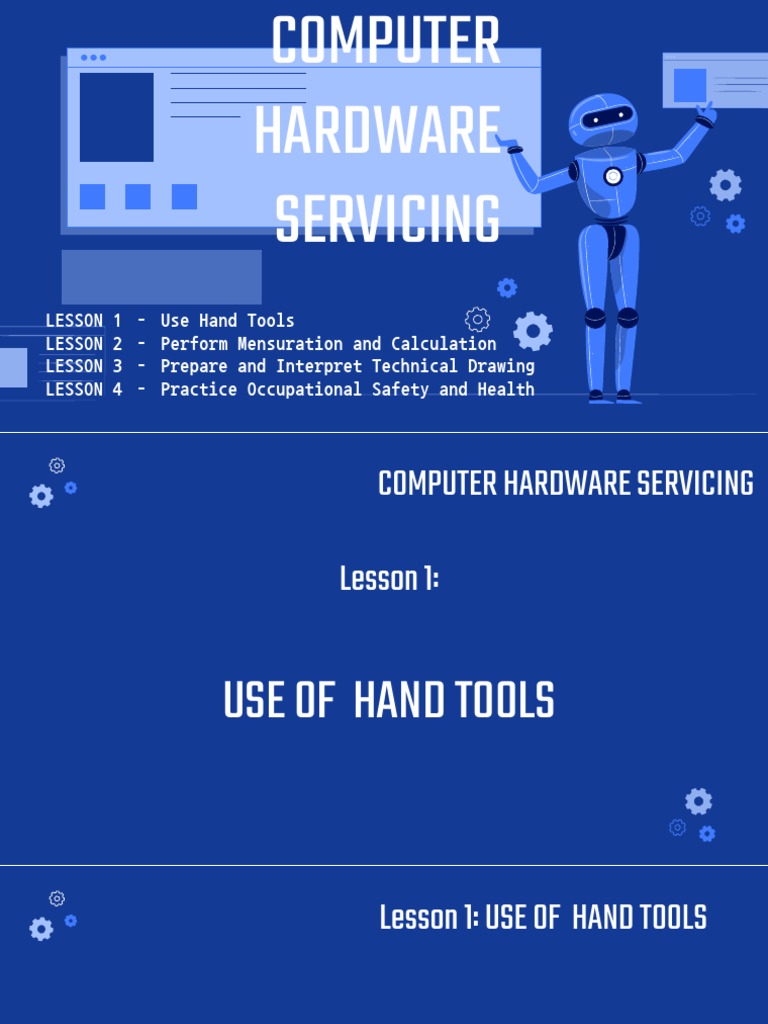 Computer Hardware Servicing | PDF | Electrostatic Discharge ...