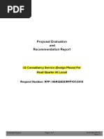 Tender Evaluation Report Template | PDF | Request For Proposal ...