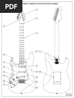 Fender Telecaster Printable Headstock Template PDF | PDF