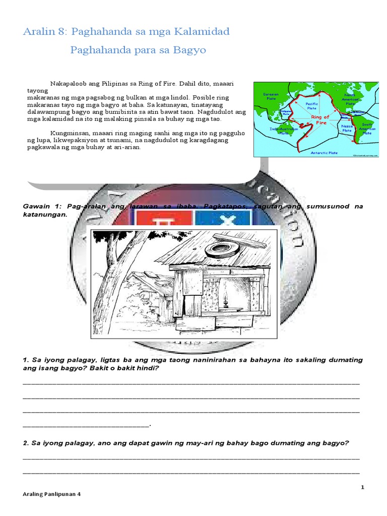 G4 - WEEK 8 - Mga Lugar Na Sensitibo Sa Panganib | PDF