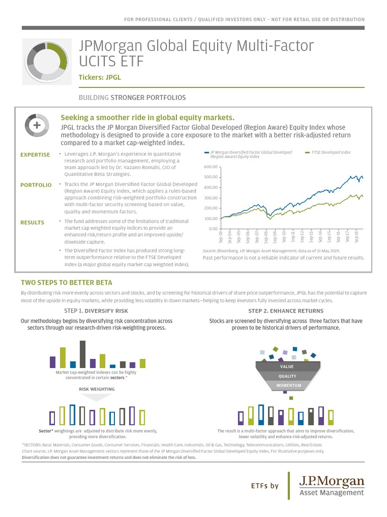 JPM Global Equity Multi-Factor | PDF | Diversification (Finance ...
