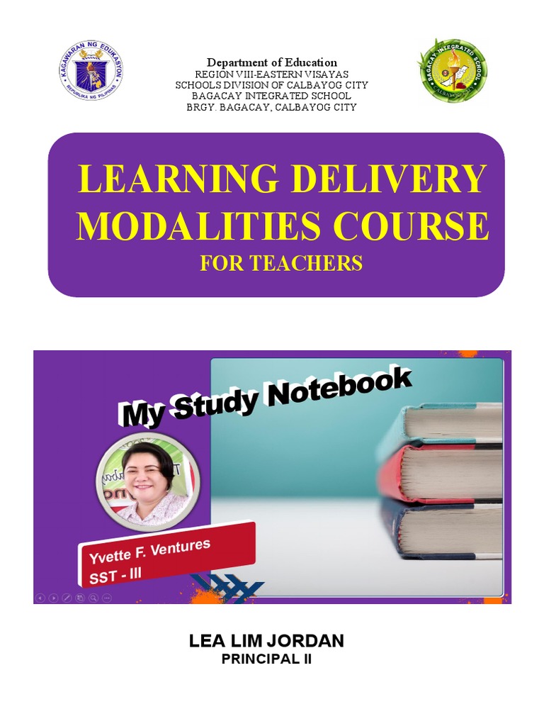 Learning Delivery Modalities Course: For Teachers | PDF | Teachers ...