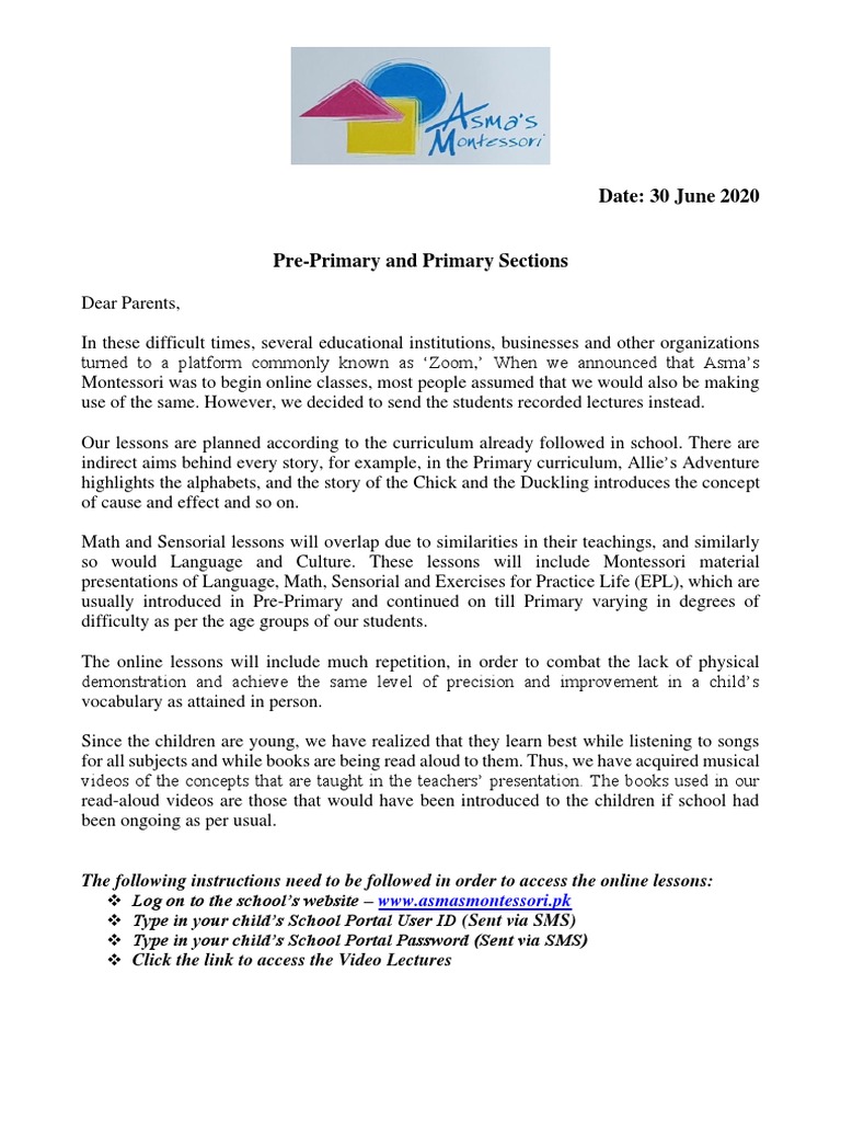 Pre-Primary and Primary | PDF | Preschool | Schools