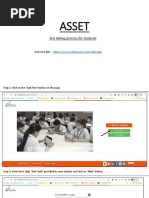 Instructions For Students Taking The ASSET Exam | PDF