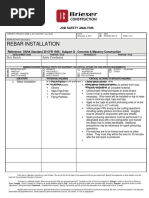 JSA For Dismantel of Structure | PDF | Demolition | Safety