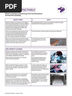 Laundry Services Inspection Checklist | PDF | Personal Protective ...