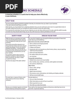 Sanitation Log | PDF
