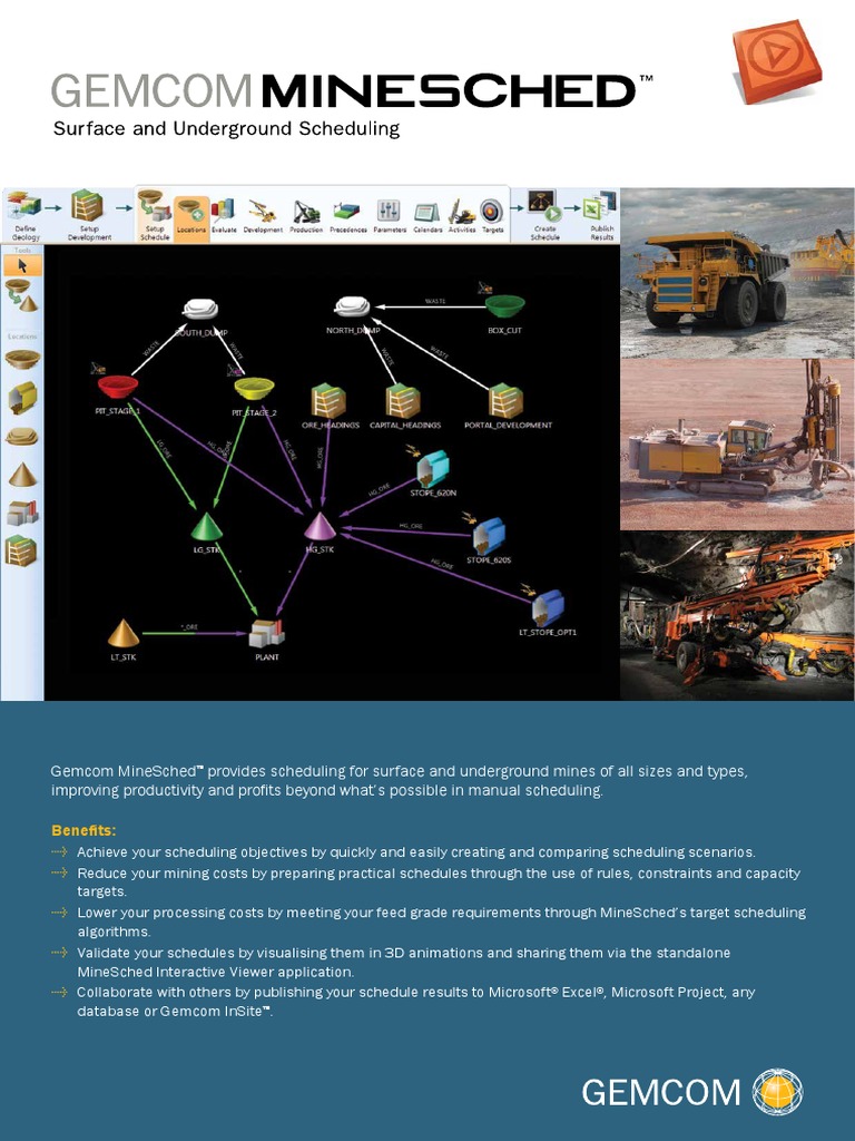 MineSched PDF | PDF | Scheduling (Computing) | Mining
