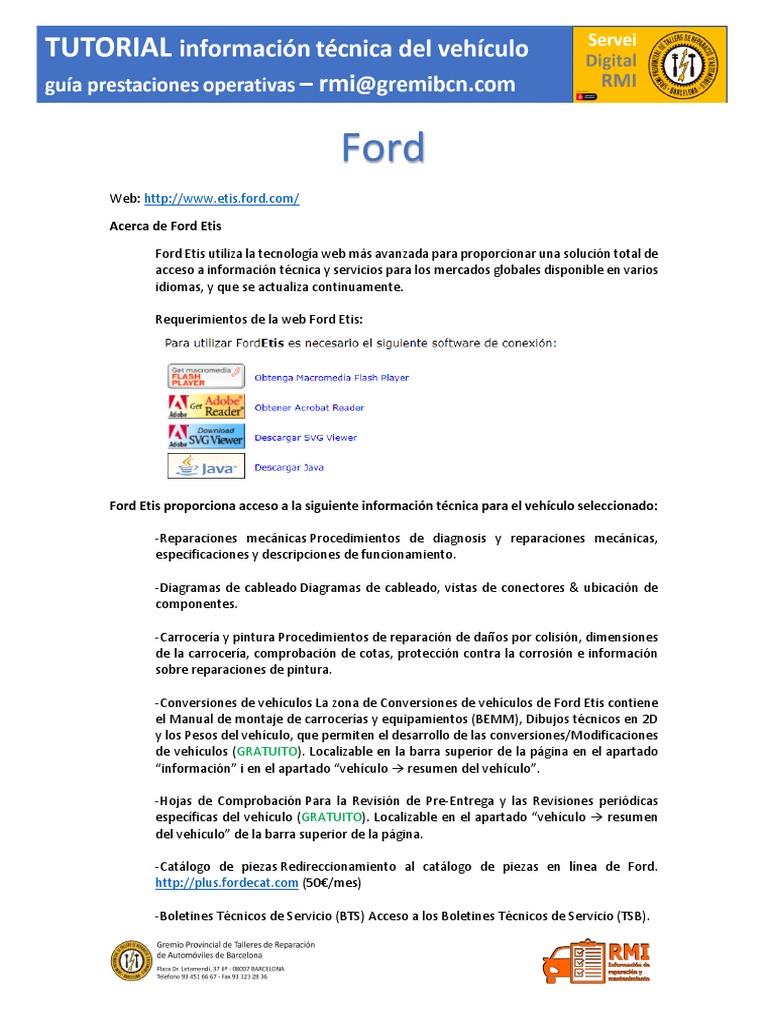 Ford | PDF | Red mundial | Internet y web