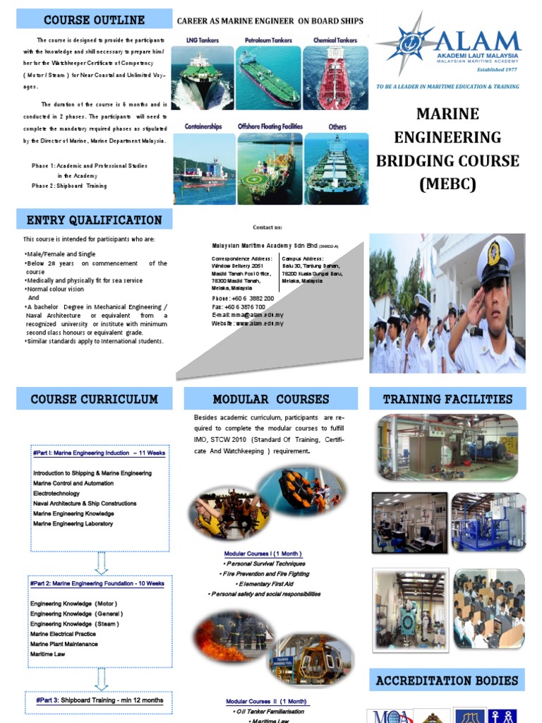 Preparing Marine Engineers: An Overview of the Watchkeeper Certificate ...