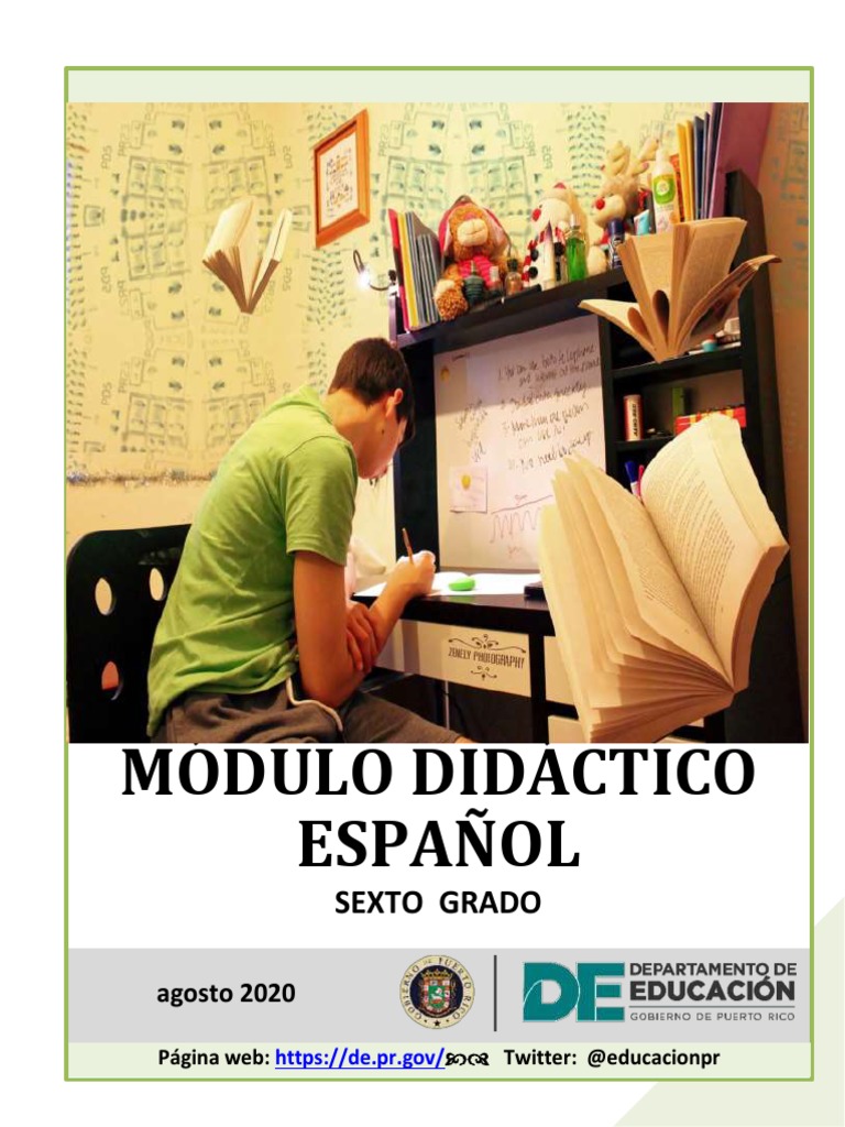 Módulo Didáctico de Español 6 PDF | PDF | Videojuegos | Adjetivo