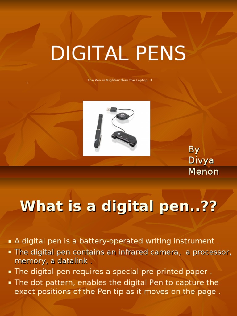 Digital Pen | PDF | Personal Computers | Software
