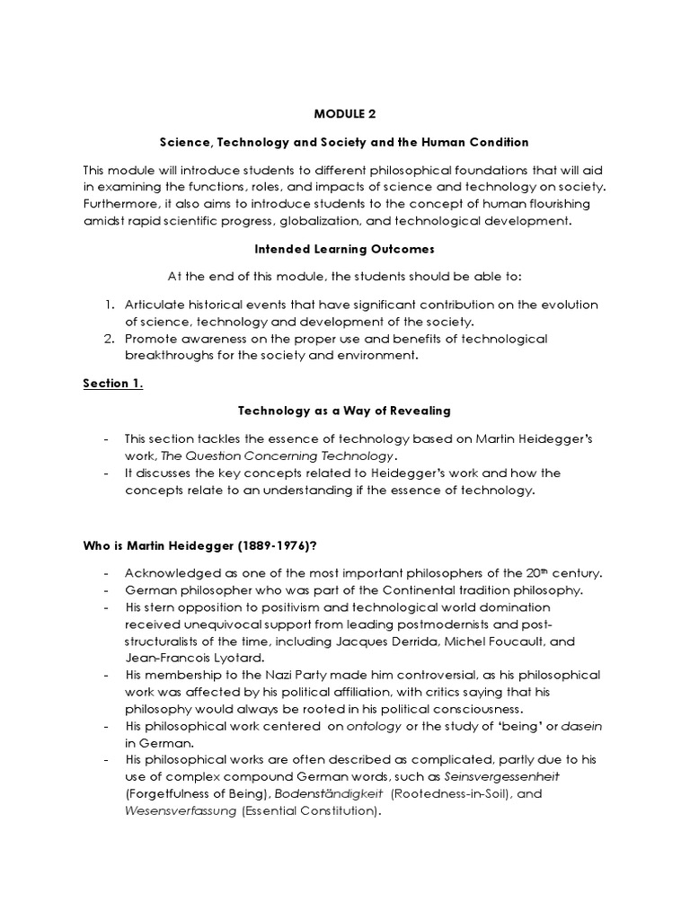 Module 2 - STS | PDF | Philosophical Movements | Philosophical Theories