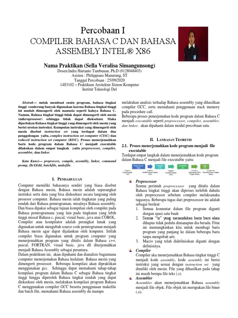 14S18005 Laporan | PDF