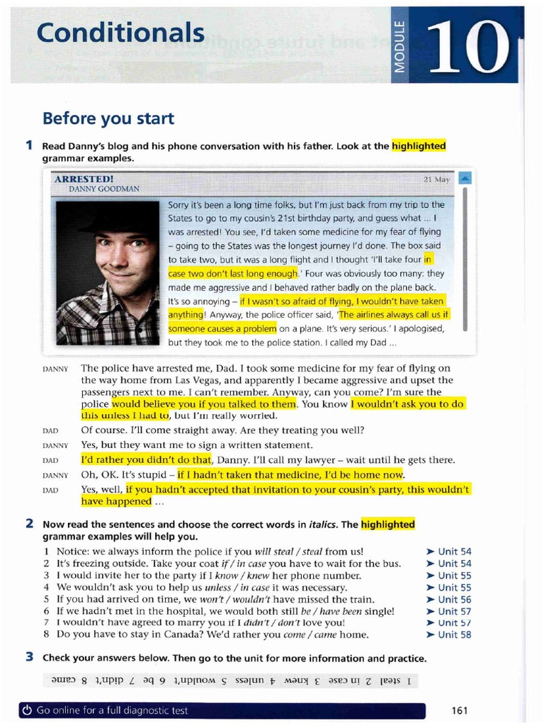 MyGrammarLab - B1 - B2 Conditionals2 | PDF