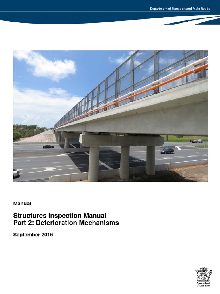 Structures Inspection Manual Part 2: Deterioration Mechanisms | PDF ...