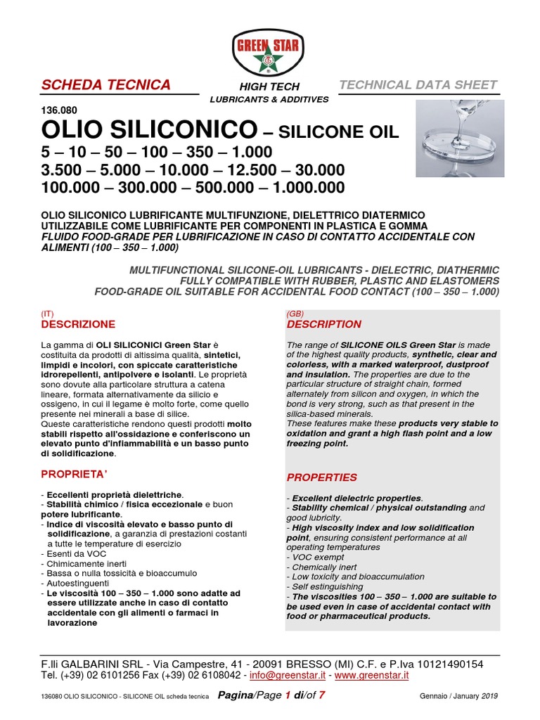 Scheda Tecnica | PDF