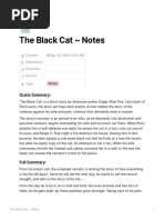 The Black Cat | PDF | Edgar Allan Poe