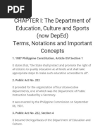 Deped Service Manual of 2000 Reviewer | PDF